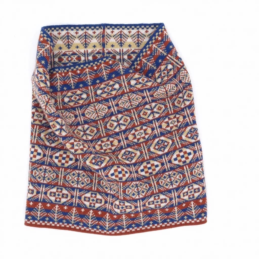 BAKKA, Design 7 - Heritage Cowl with tree pattern, 2024 | Contemporary ...