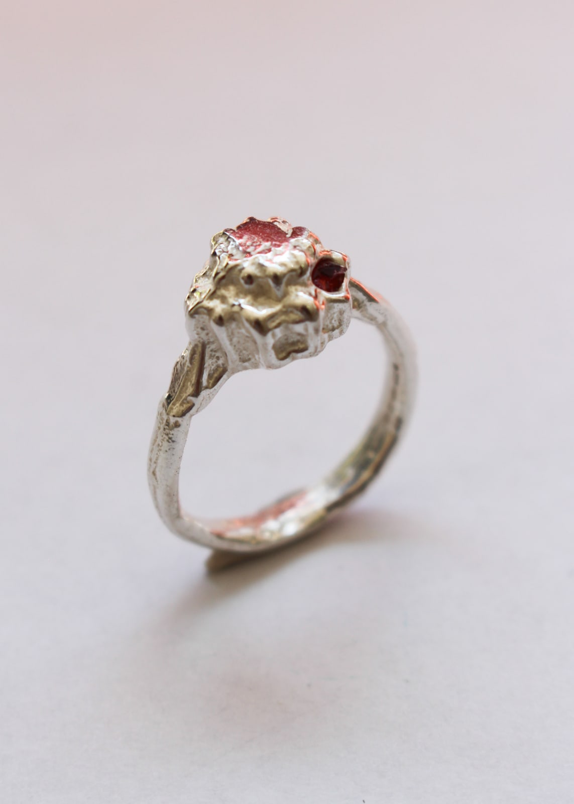 Kelvin J Birk, Gemstone Ring with Ruby Fragments, 2025 | Contemporary ...