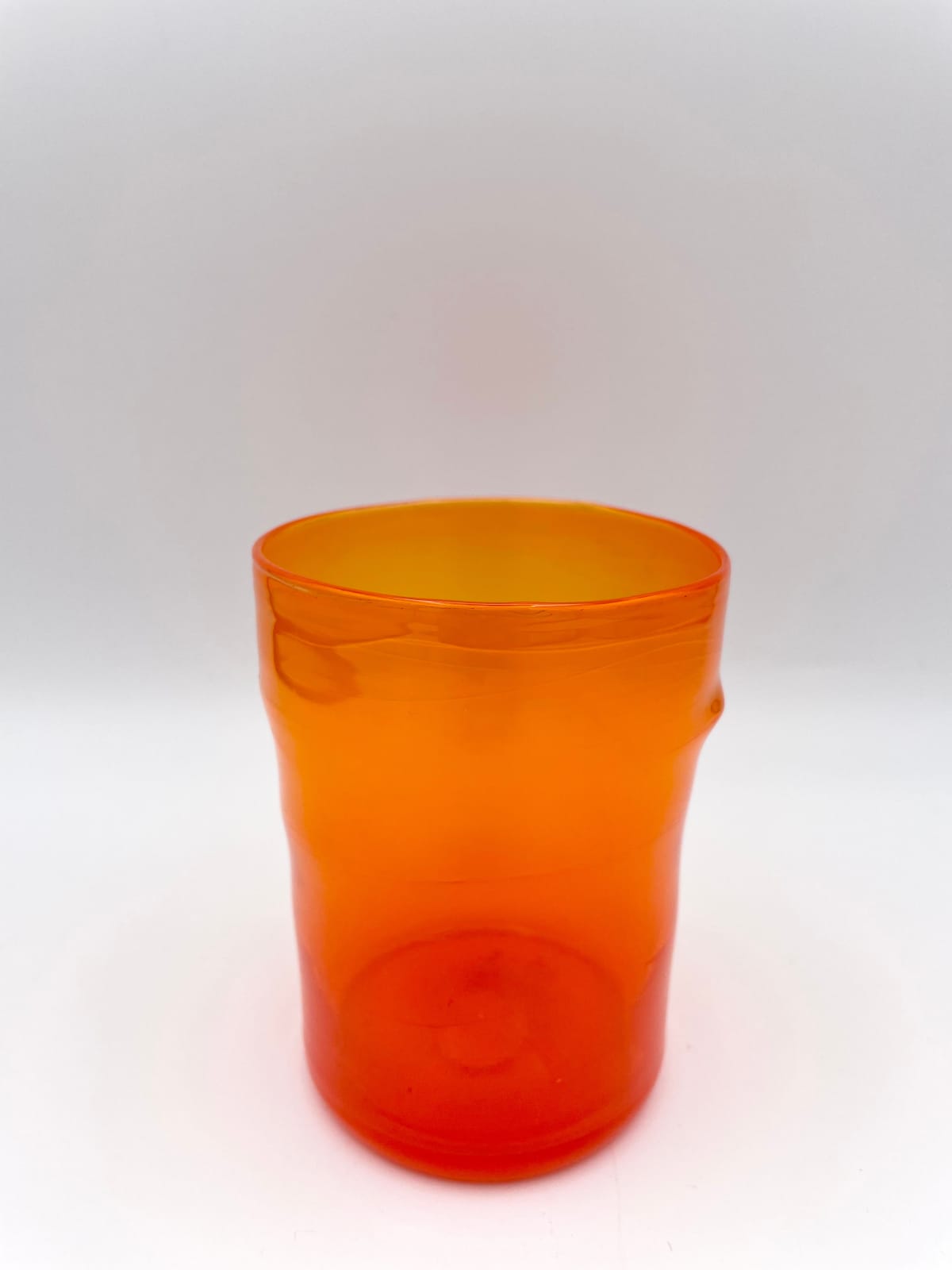 Michael Ruh, Juice Glass - Orange, 2019 | Contemporary Applied Arts