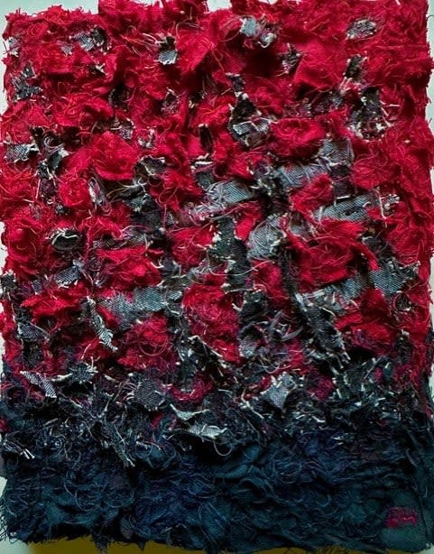 Ruth Harries, Composition in Red II, 2013 | Contemporary Applied Arts