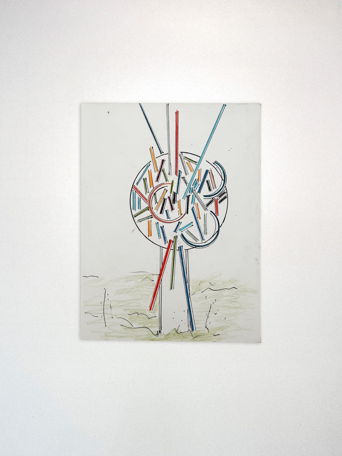 Suzanne Blank Redstone, Studio Drawing Feb 5, 2025 | CLOSE Ltd