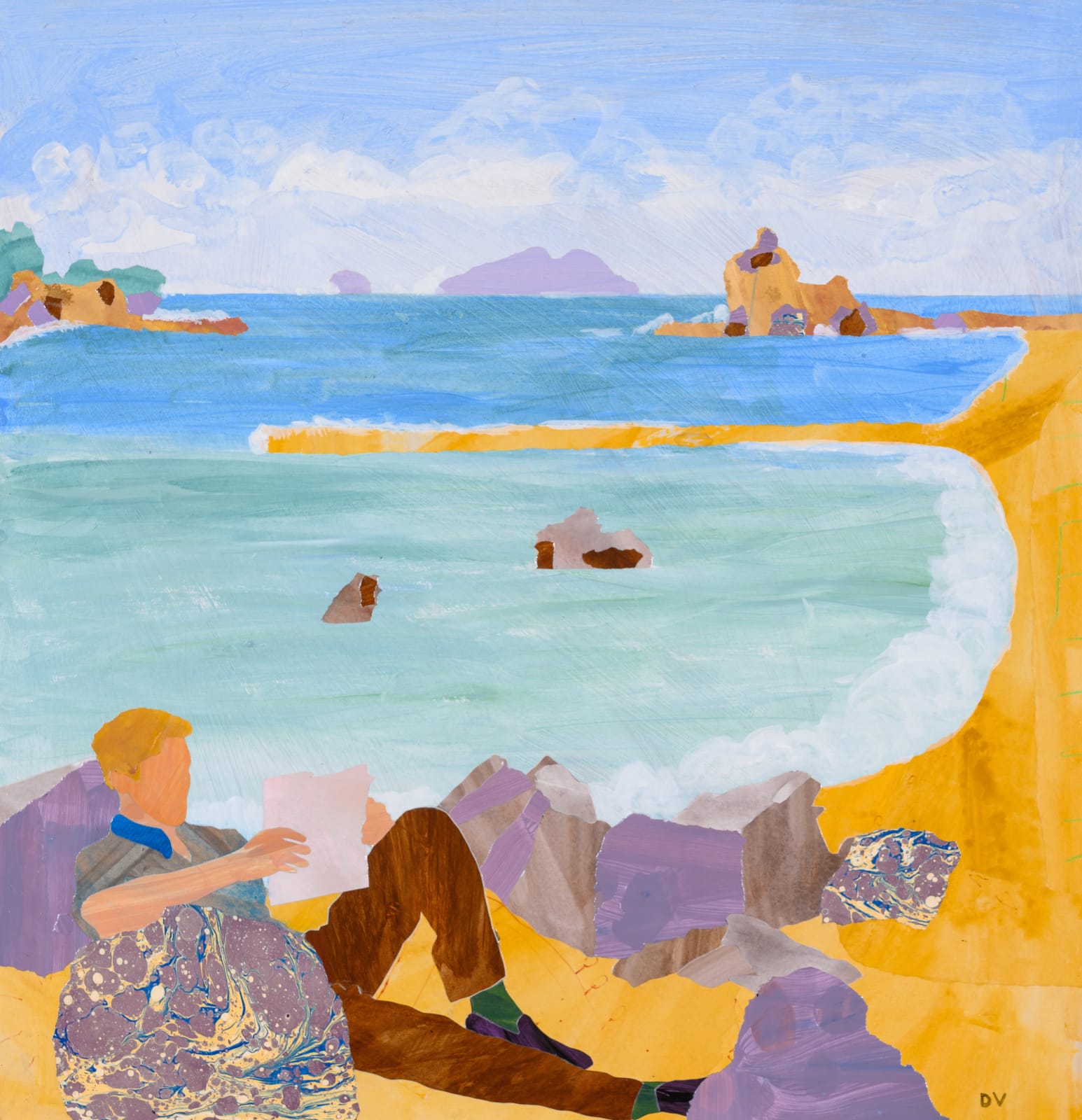 Dione Verulam, Reading in Bryher | Cricket Fine Art