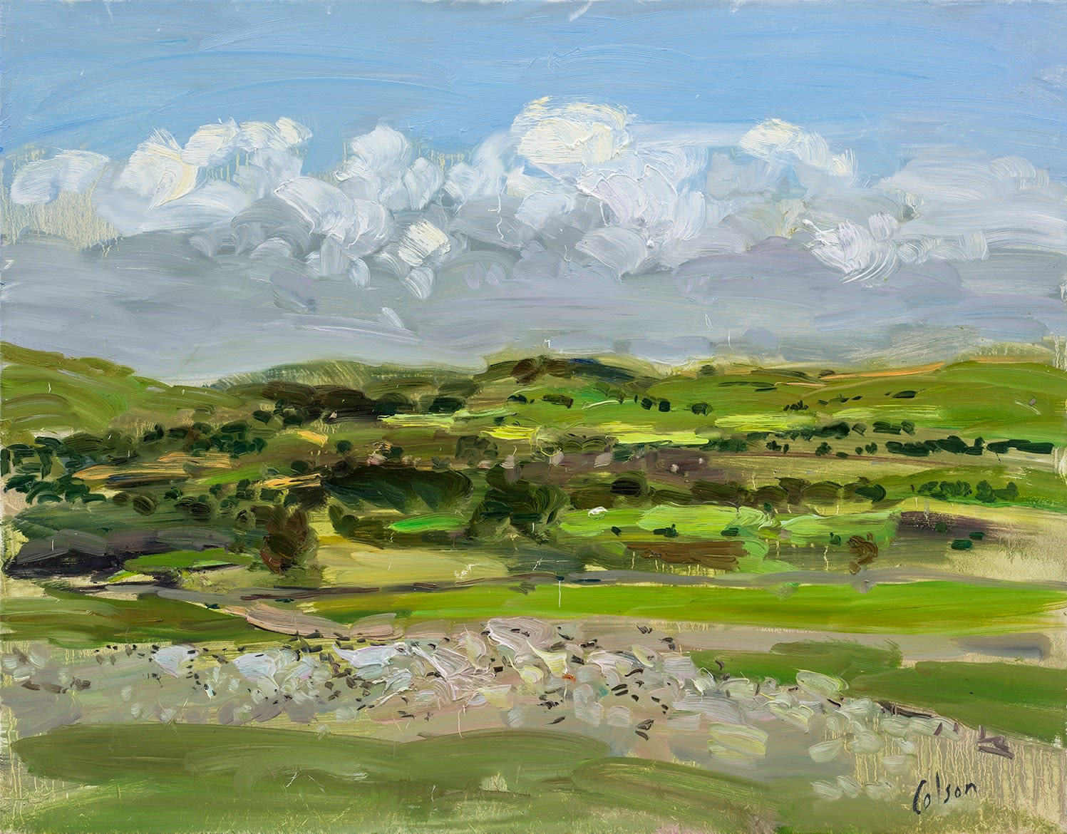 Richard Colson, Wharfedale in the Dales II (London Gallery) | Cricket ...