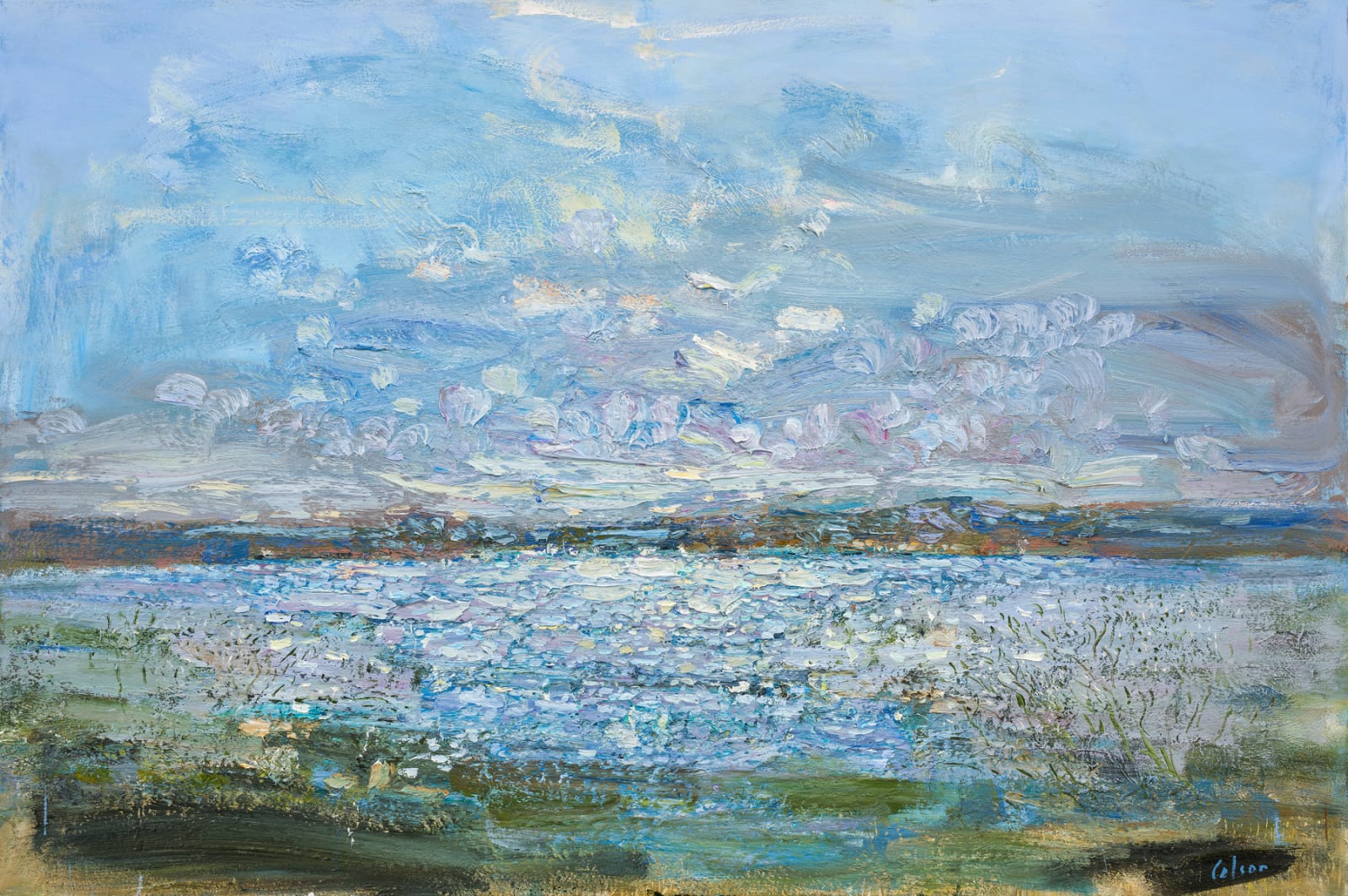 Richard Colson, Across the Loch | Cricket Fine Art