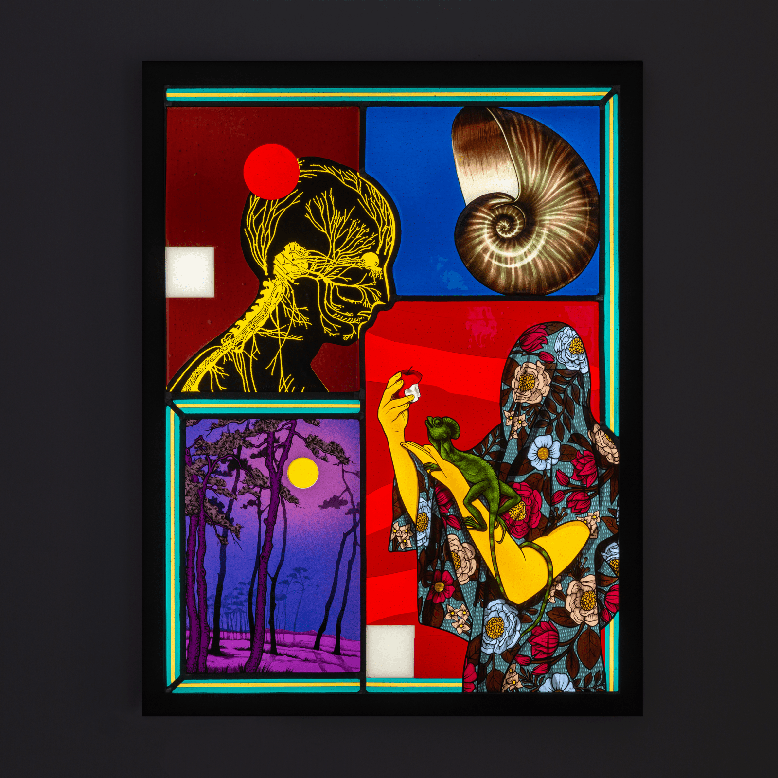 Amir H. Fallah, Silent sounds, 2022 | Dio Horia Gallery