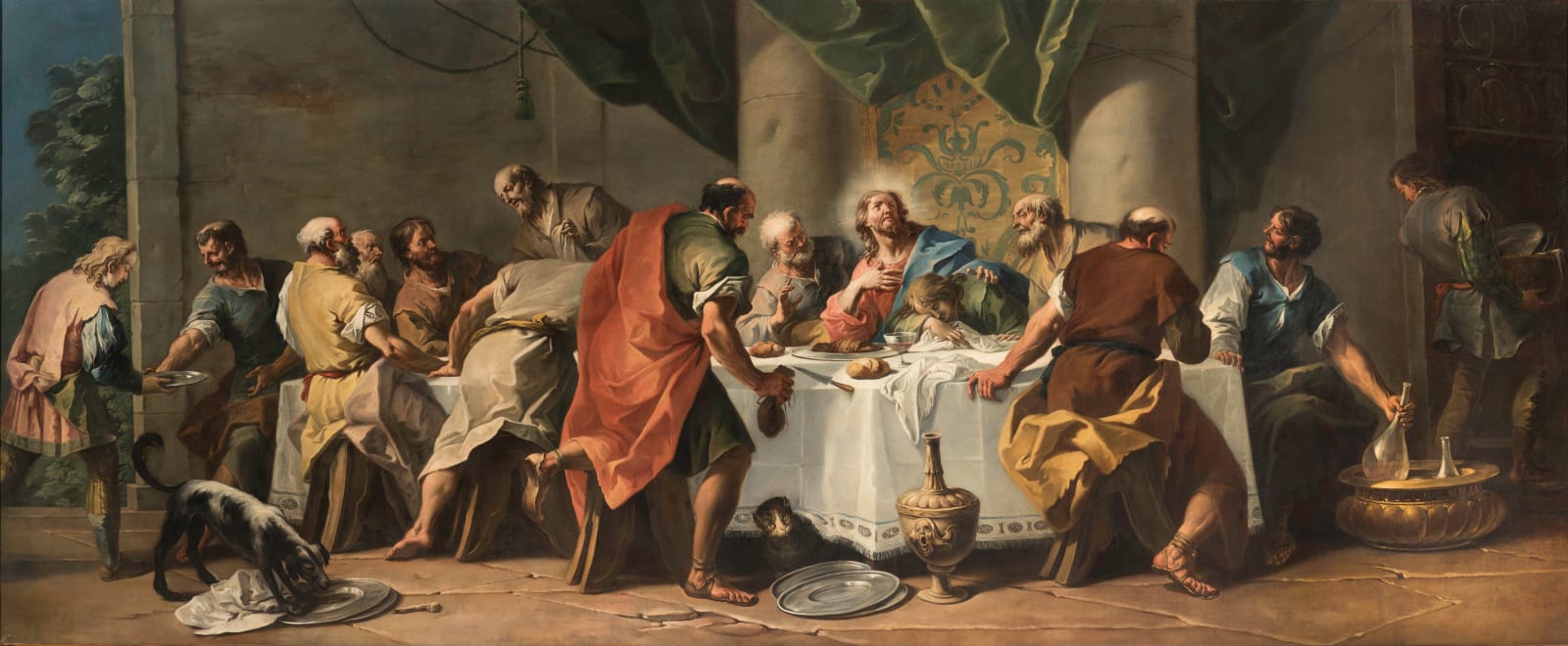 Sebastiano Ricci, The Last Supper | Lampronti Gallery