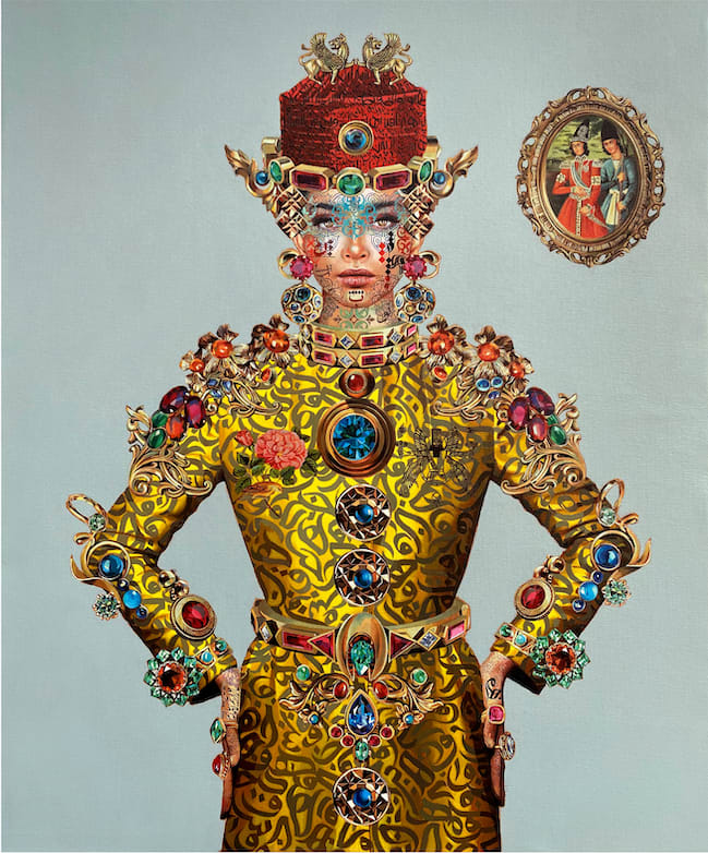 Solmaz Tohidloo, Arsida (Aryan Sun), 2022 | Eclectic Gallery