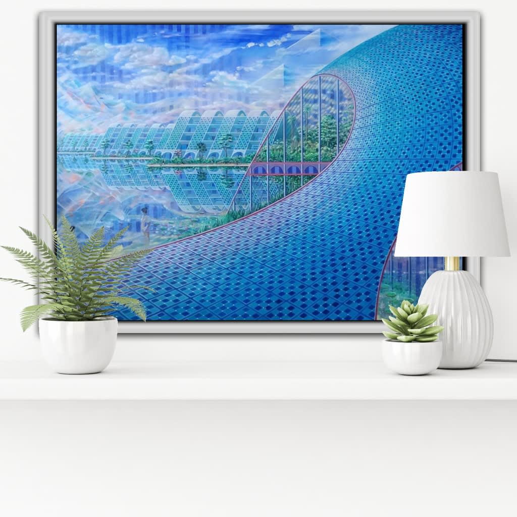 Caio Locke, Hemispheres, 2019 | Eclectic Gallery