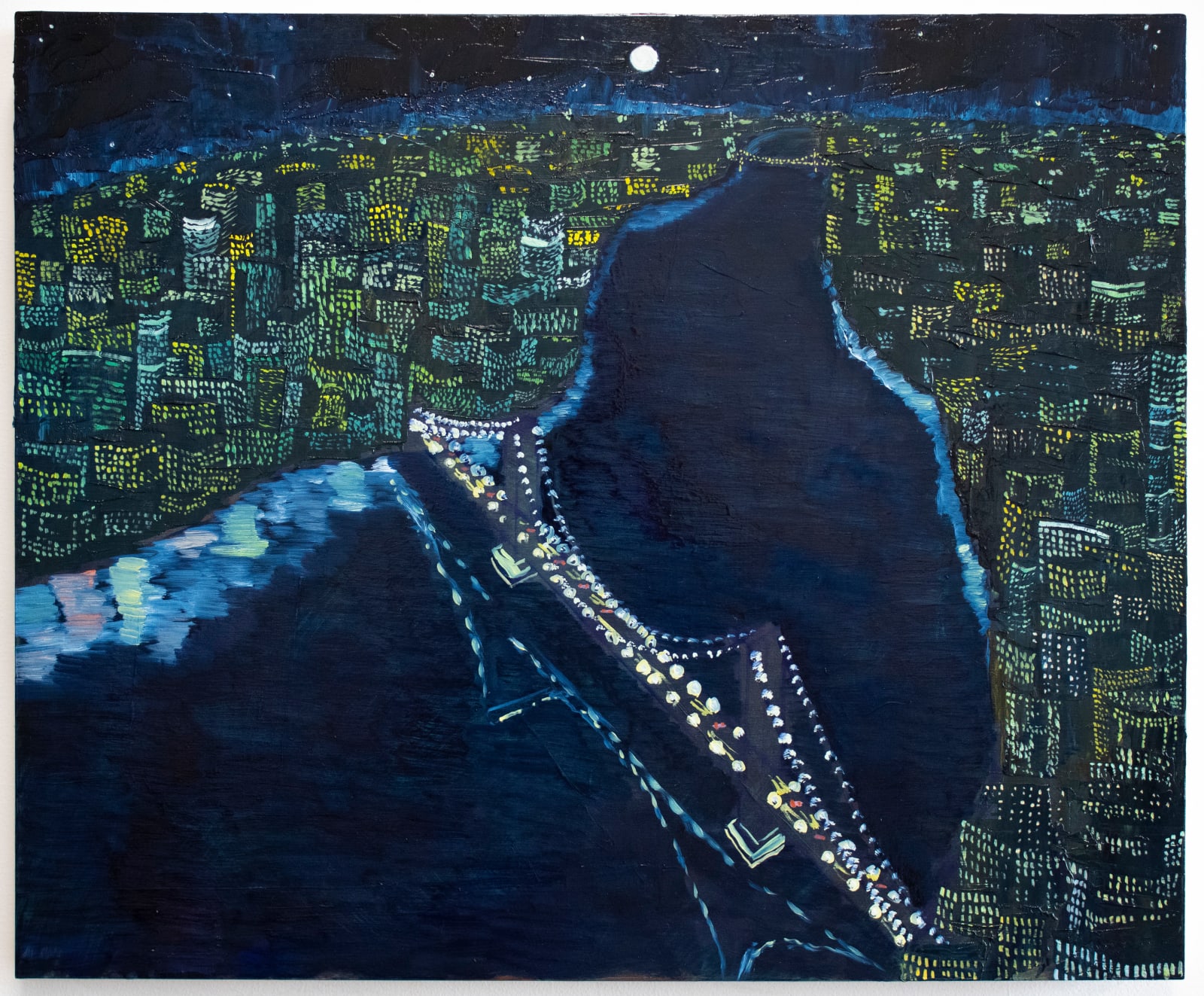 Nick Benfey, Moon Metropolis, 2022 | Elizabeth Moss Galleries