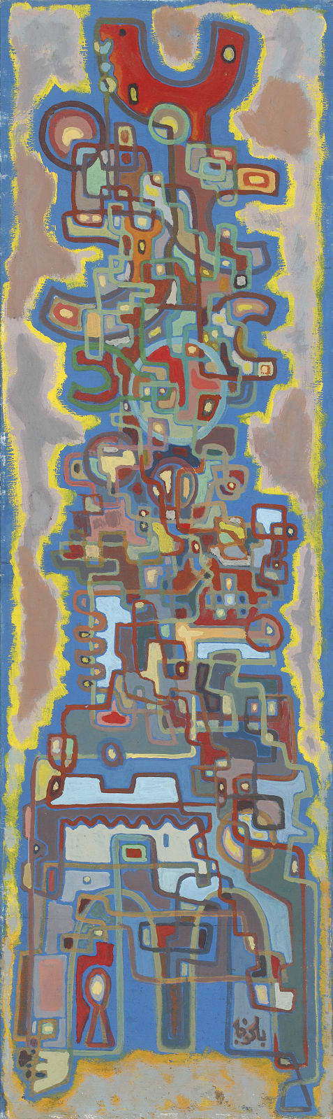 Nejib Belkodja, Untitled, 1963 | Elmarsa Gallery