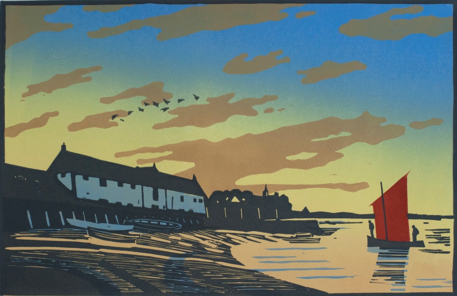 Colin Moore, Burnham Overy Staithe, 2024 | Gallery by the Lakes