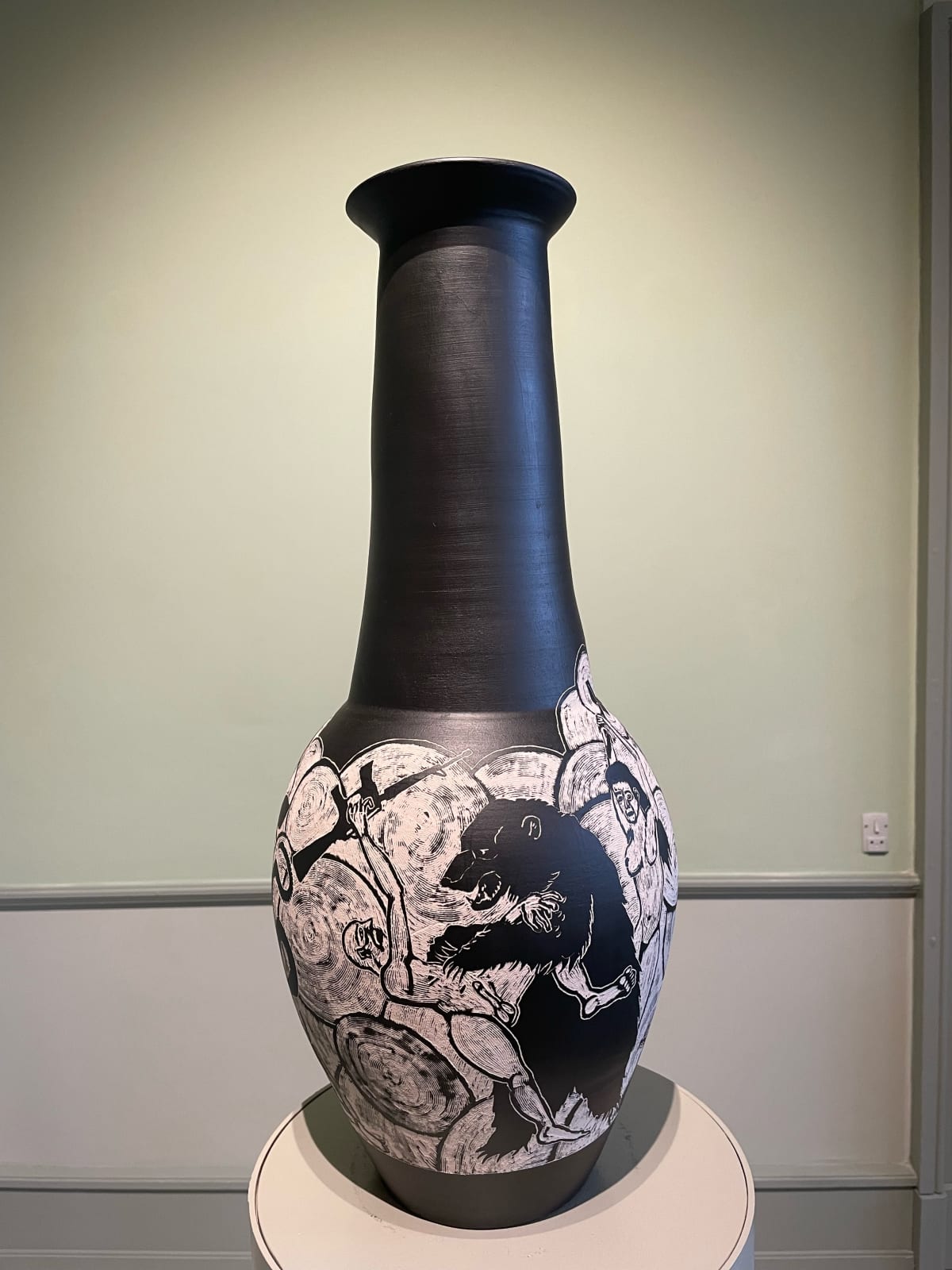 Niels Pugholm, Black Pot, Struggle #1, 2024 | Wilson Saplana Gallery