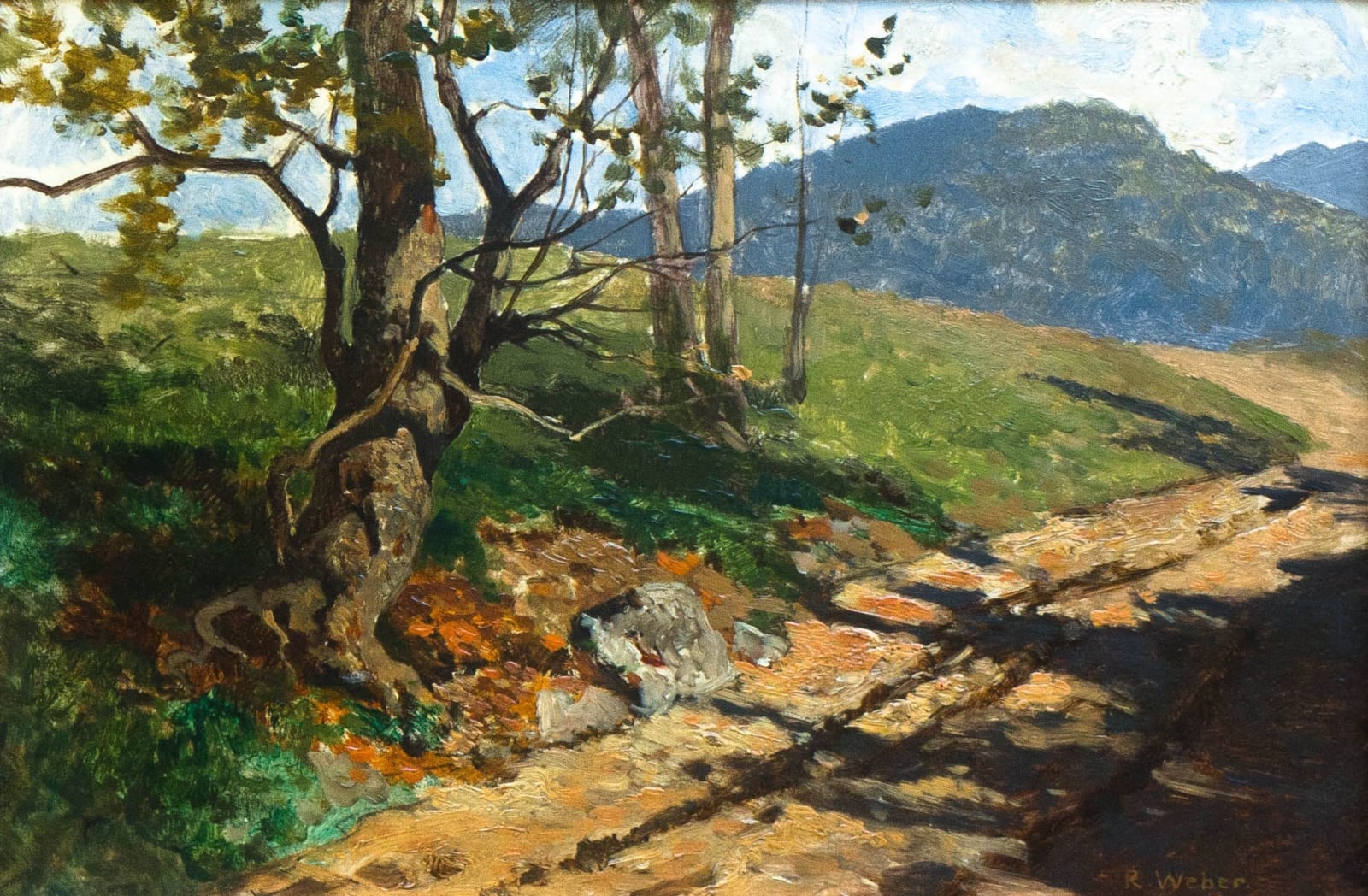 Rudolf Weber, Landschaft | Giese & Schweiger Kunsthandel