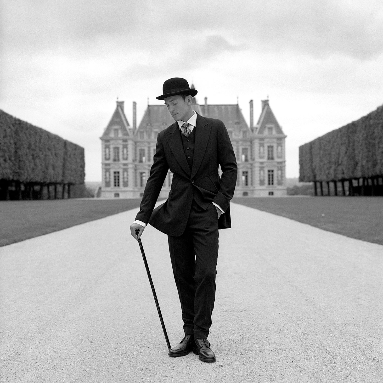 Rodney Smith, Gary with Cane, Parc de Sceaux, France | Gilman Contemporary