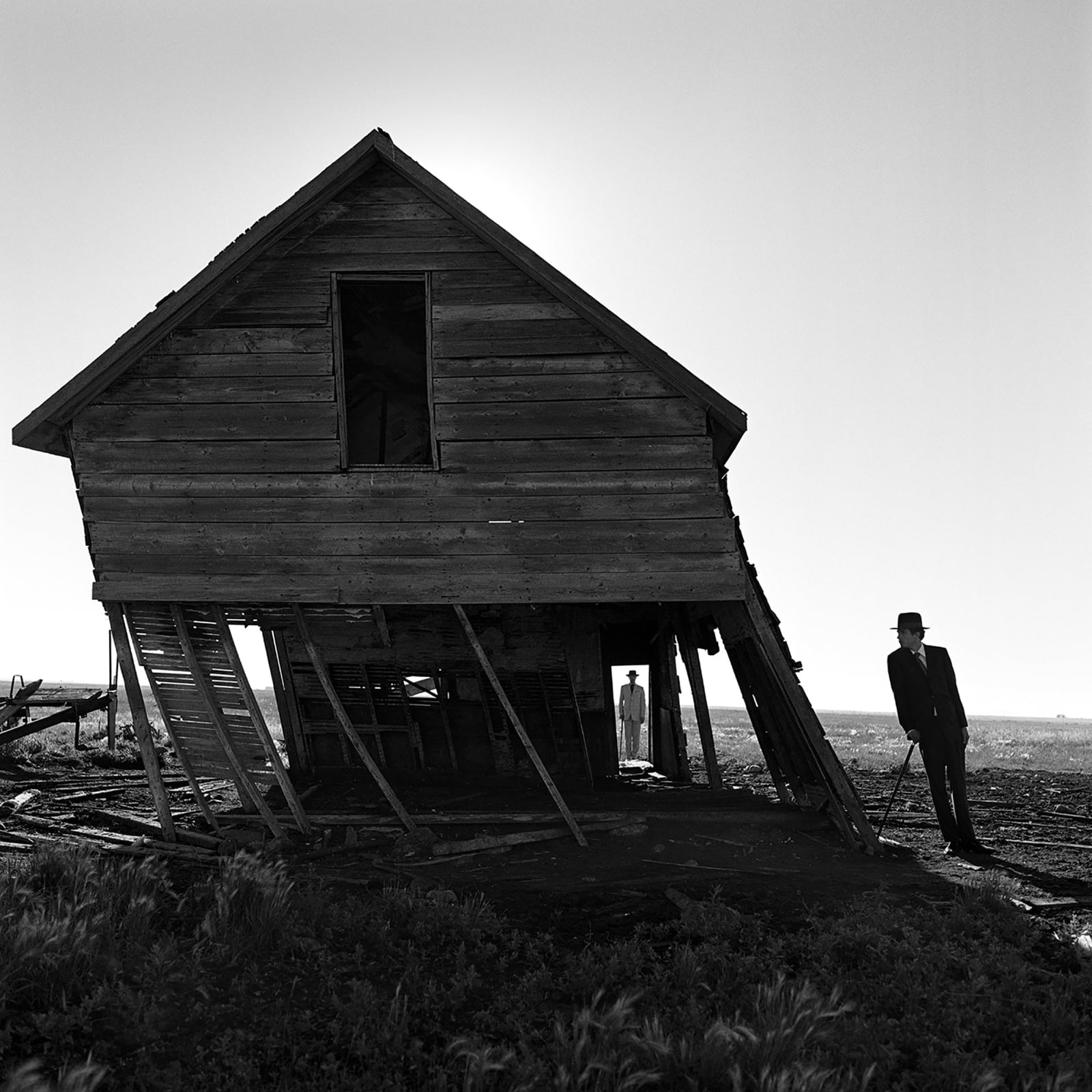 Rodney Smith, Leaning House, Alberta, Canada | Gilman Contemporary