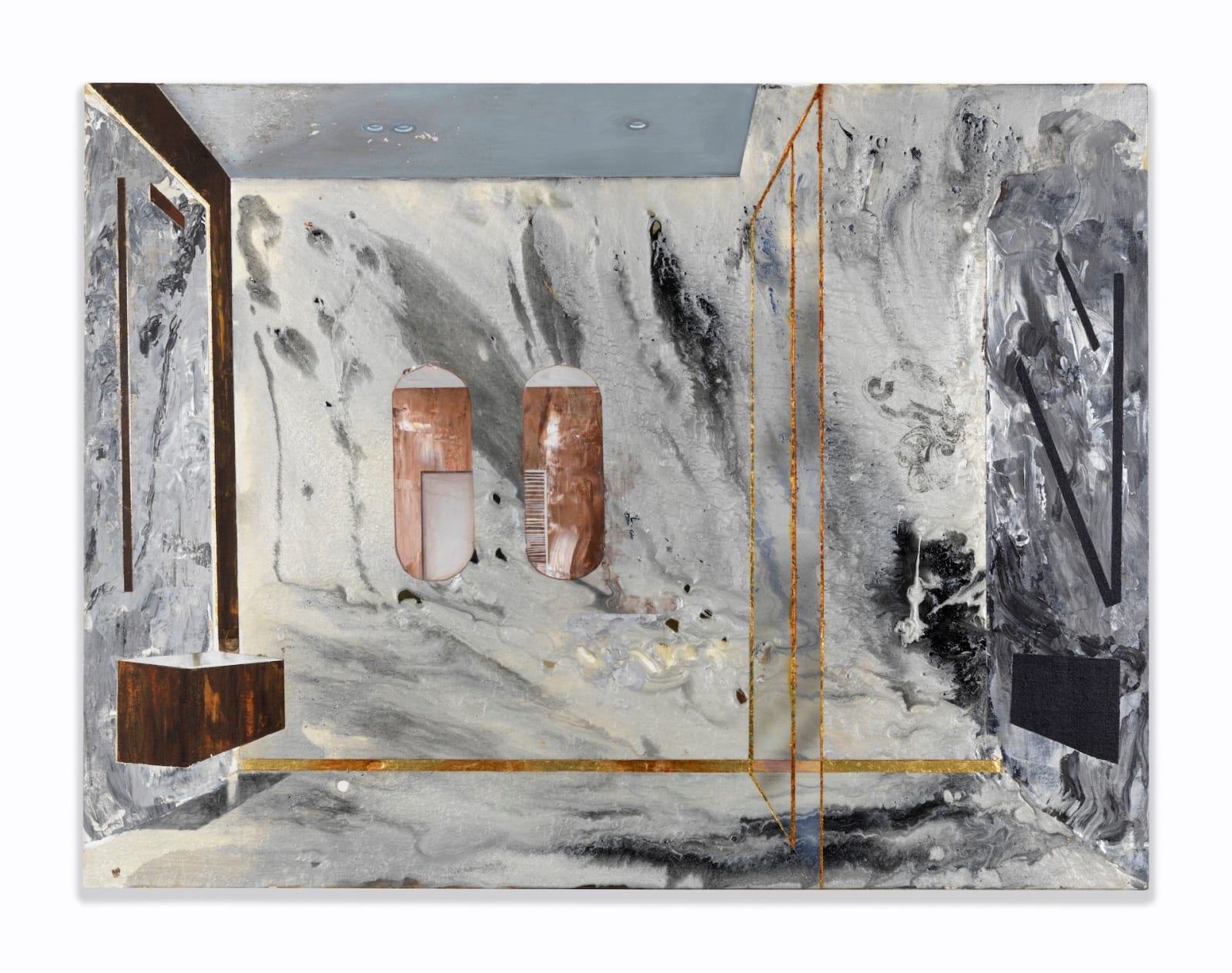 Sherwin Ovid, For Hallow Walls , 2022 | Goldfinch