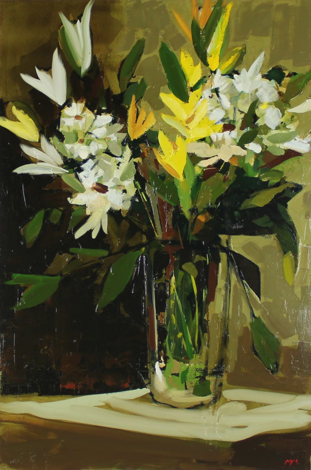 Martin Mooney, Yellow Lilies | Gormleys Gallery