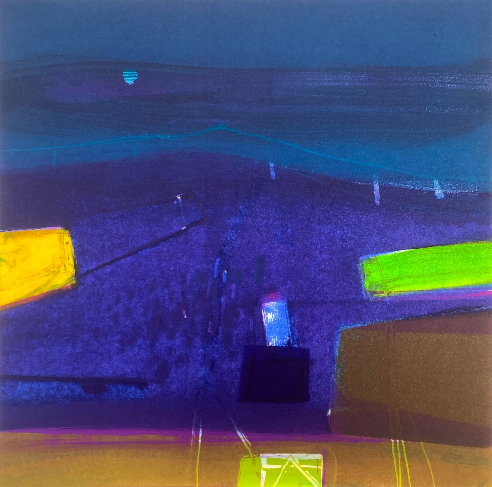 Barbara Rae, Night Path | shop.glasgowprintstudio.co.uk