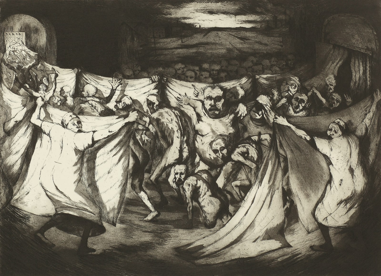 Ken Currie, The Bathers, 1991 | shop.glasgowprintstudio.co.uk