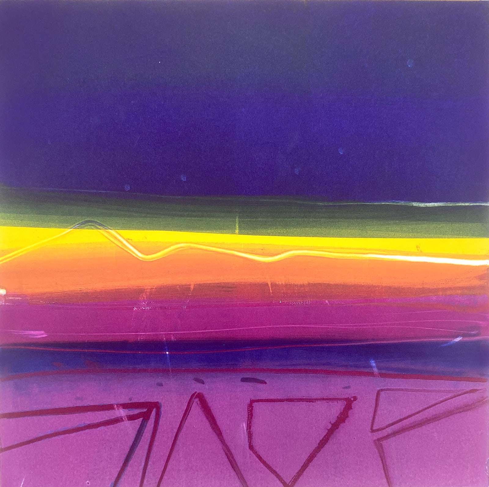 Barbara Rae, Ice - Bellot Strait | shop.glasgowprintstudio.co.uk