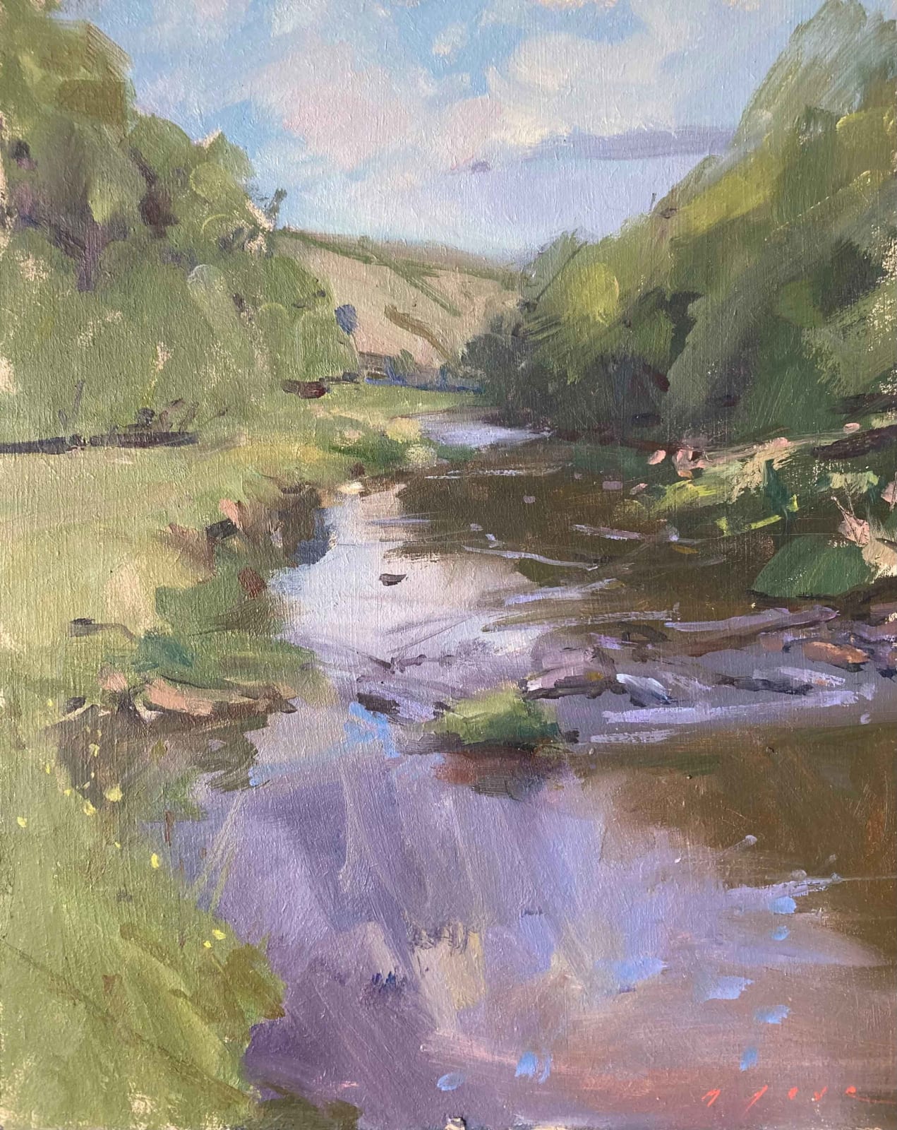 Maria Rose, Moorland Stream | GrandyArt