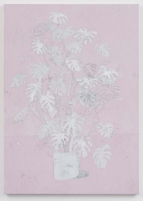 Michael Raedecker, natural selection, 2015 | GRIMM