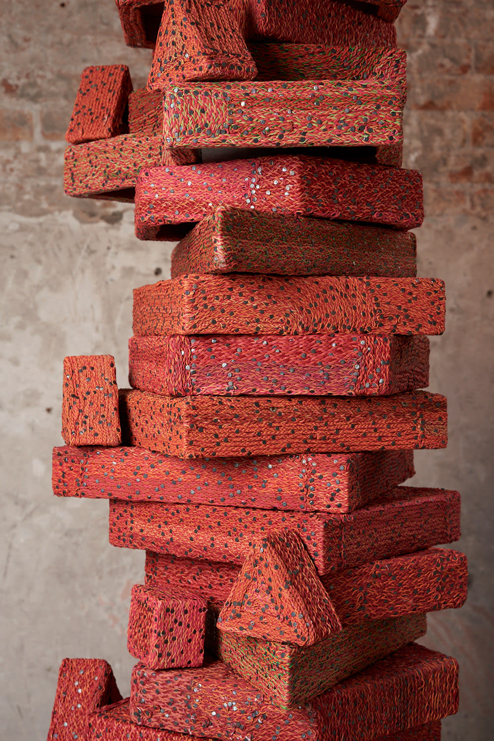 Elias Sime, Tightrope: Dichotomy 7, 2023-2024 | GRIMM