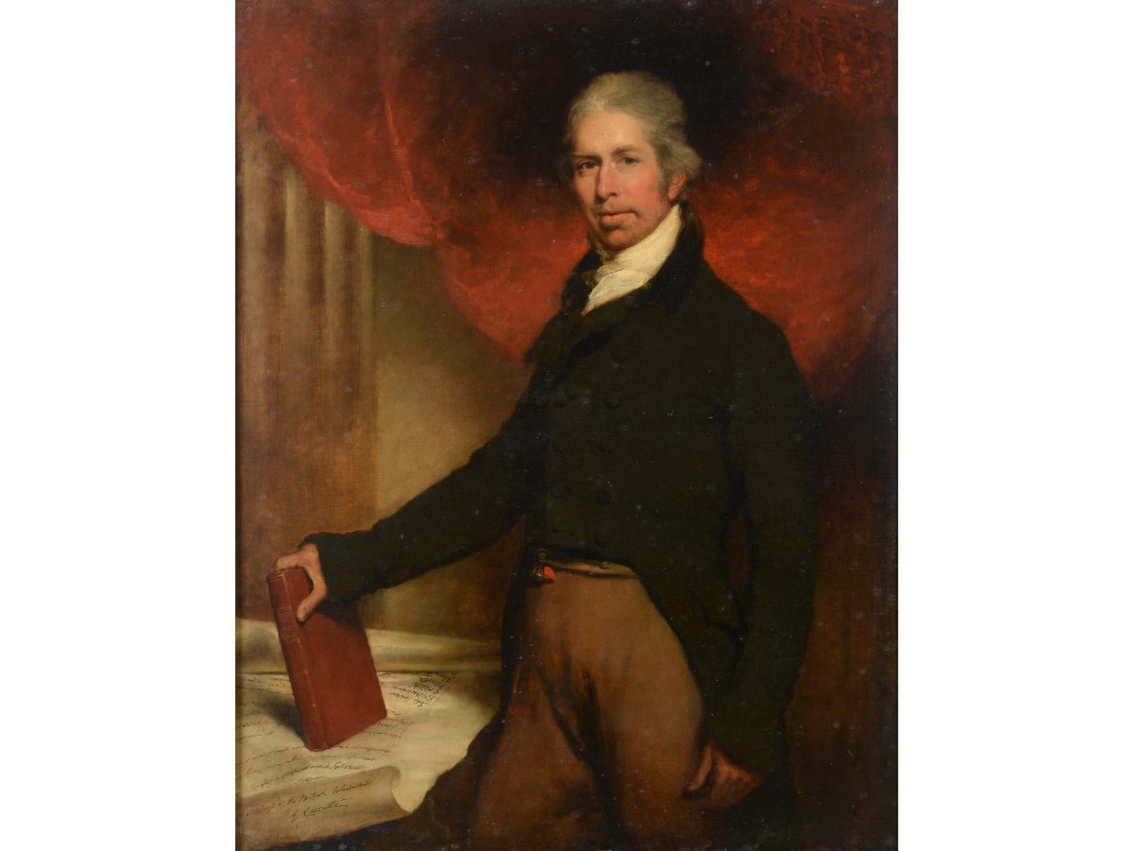 Arthur William Devis, Portrait of Sir John Shore Bt. 1st Lord ...