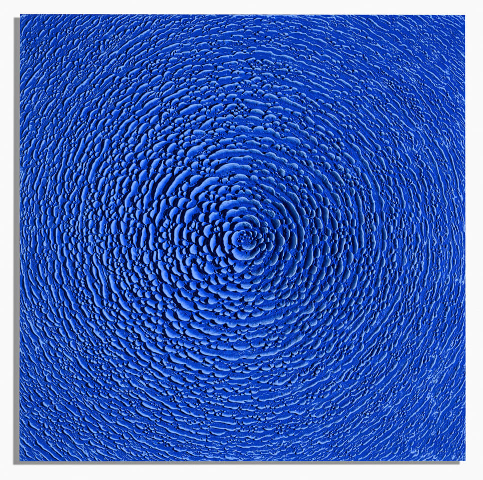 Martin Kline, Blue Ombre Bloom, 2021 | Heather Gaudio Fine Art