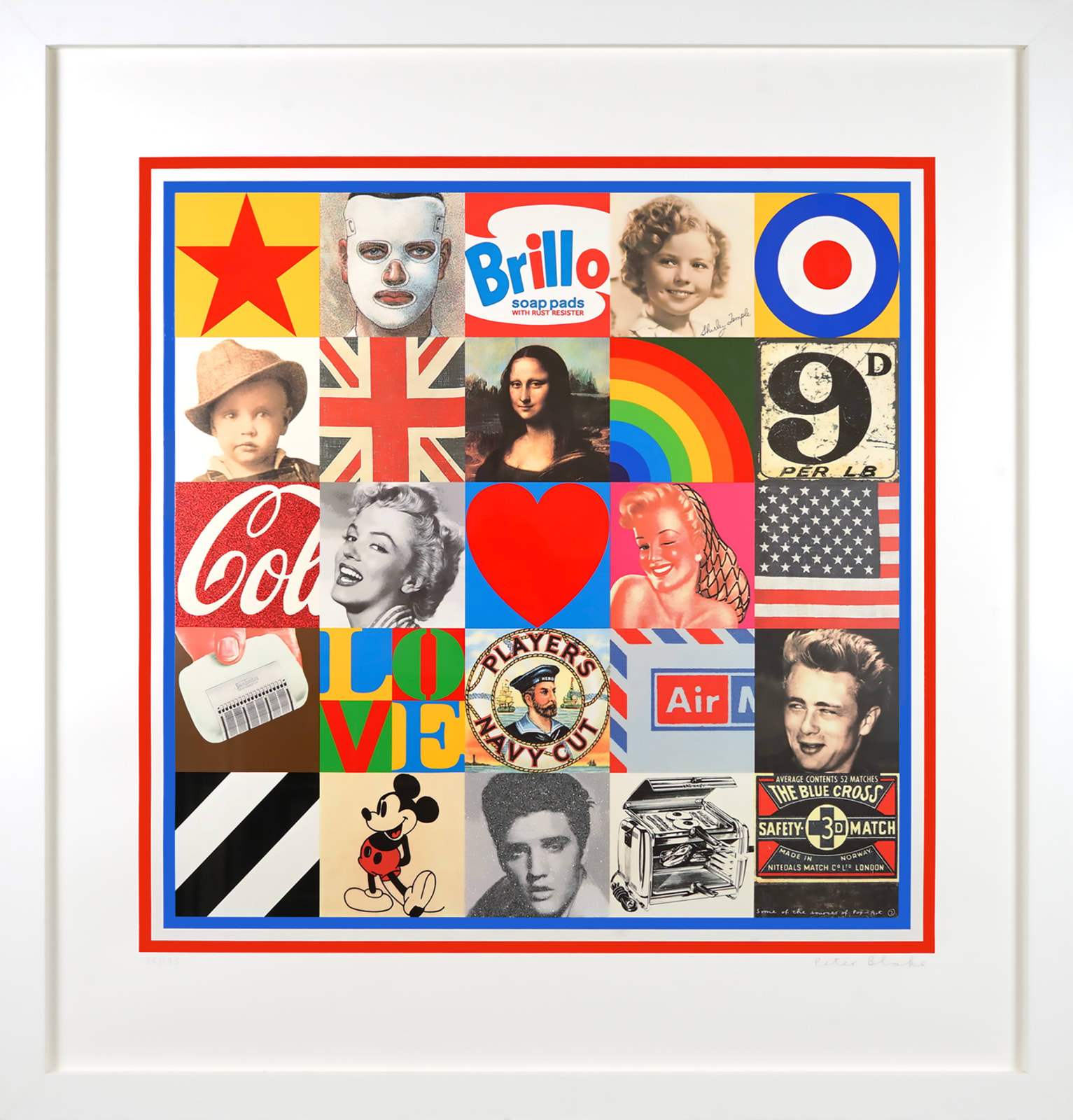 Peter Blake, Sources of Pop Art VII, 2009 | Hidden Gallery