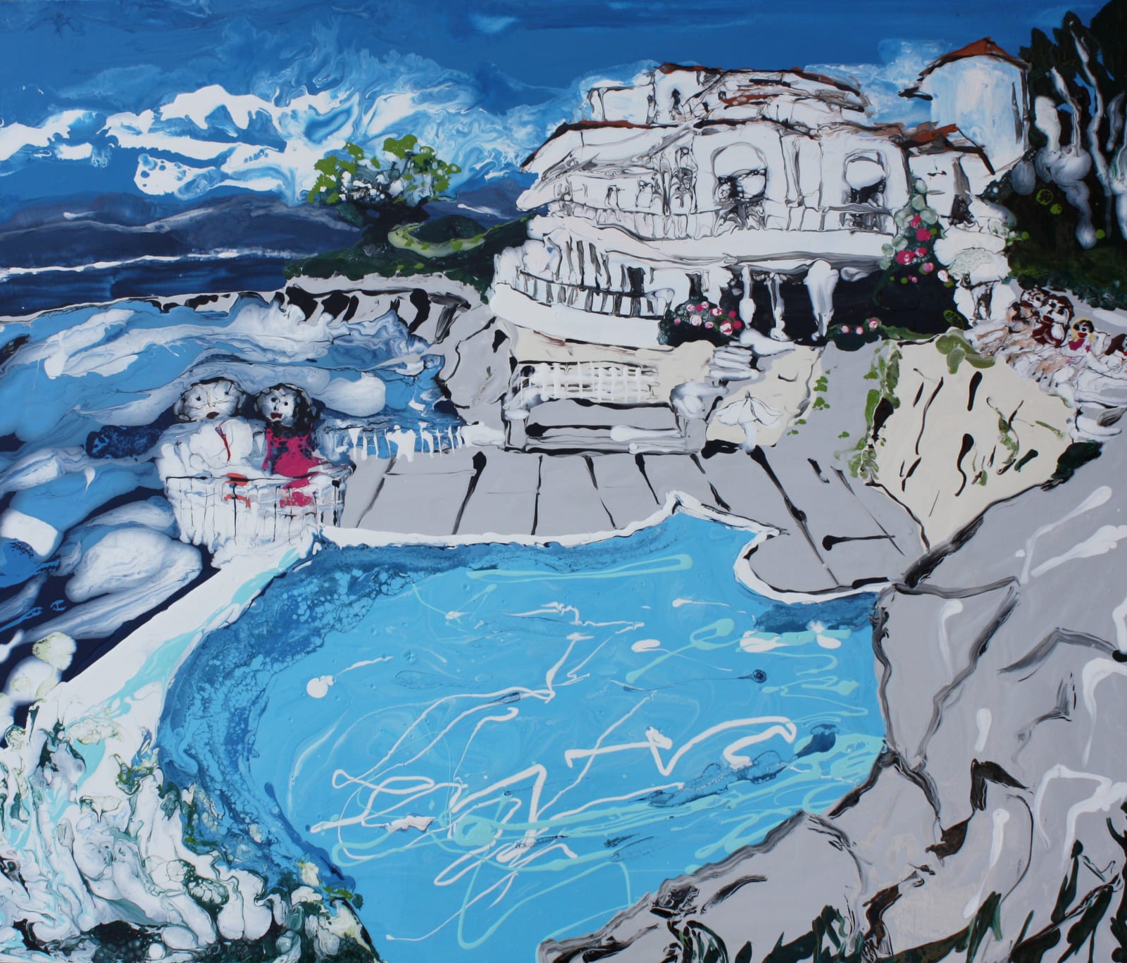 Mary Ronayne, Eden Roc Hotel, South of France, 2021 | HOFA Gallery ...