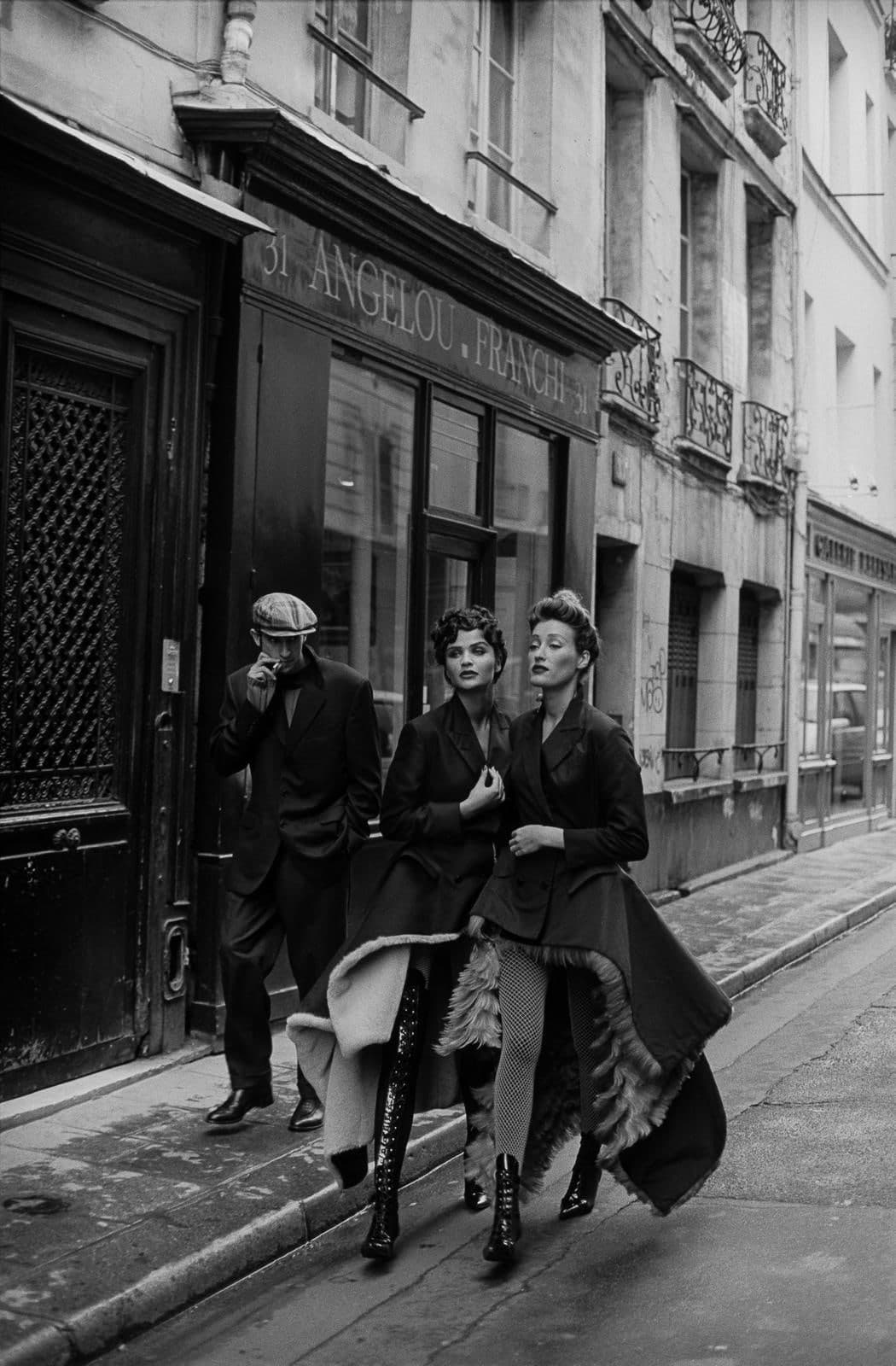 Peter Lindbergh, Lionel, Helena Christensen and Marie-Sophie Wilson ...