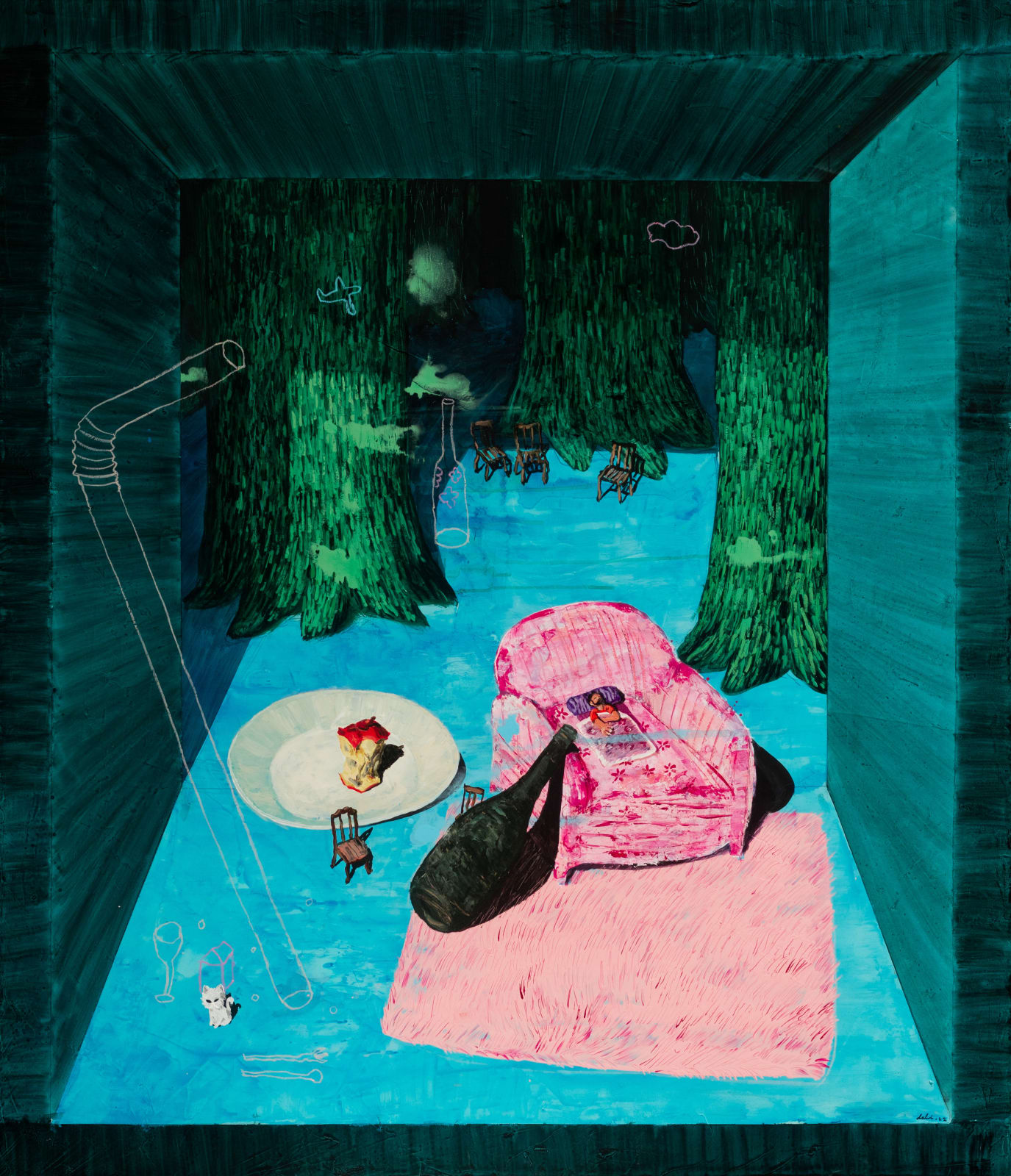 Dabi Arnasa, The things getting bigger, 2022 | isaartgallery