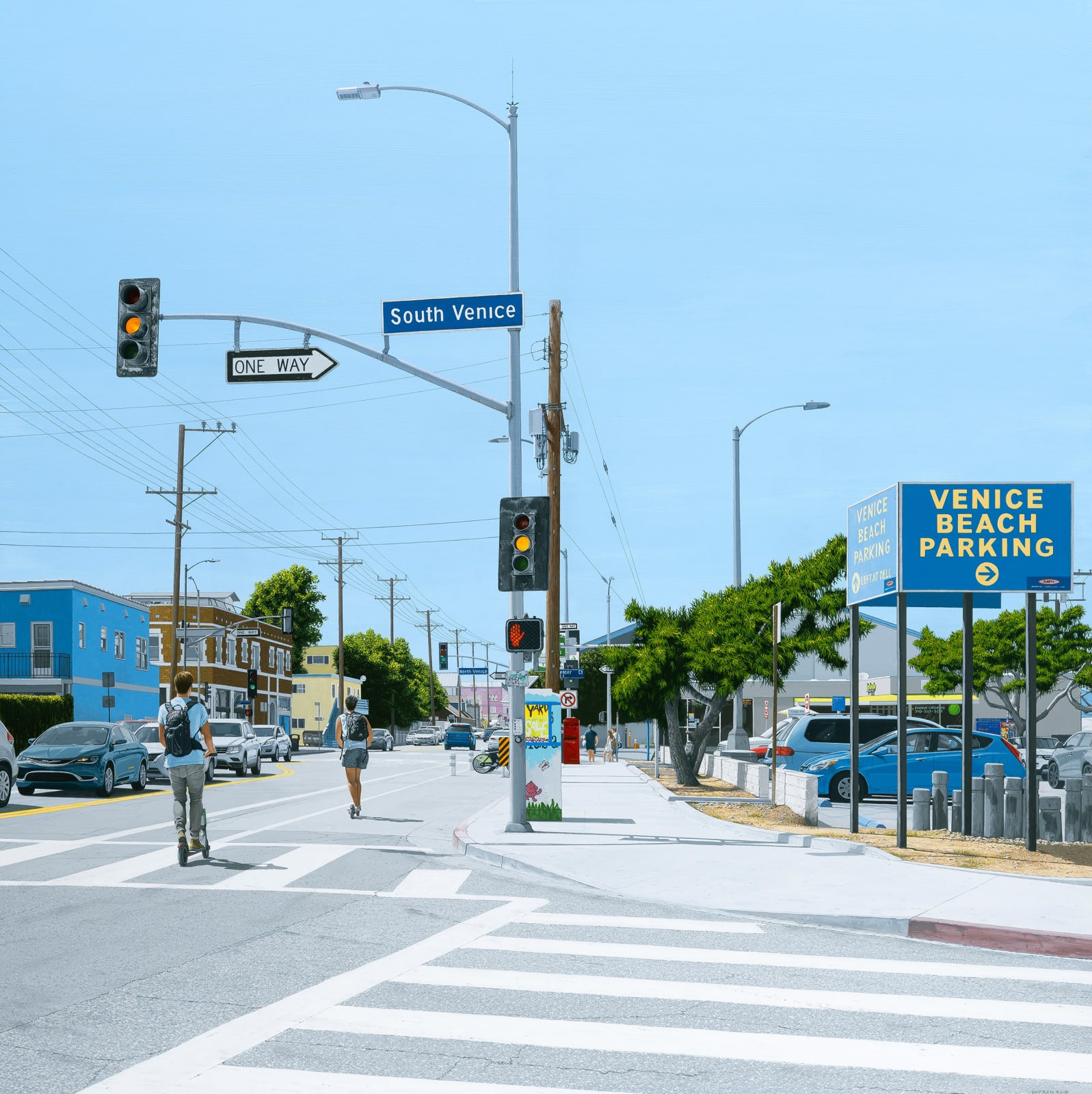 Darren Reid, South Venice, 2020 | JD Malat Gallery