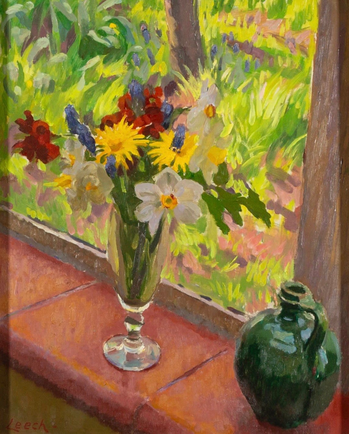 William John Leech, Spring Flowers | Jenna Burlingham Gallery