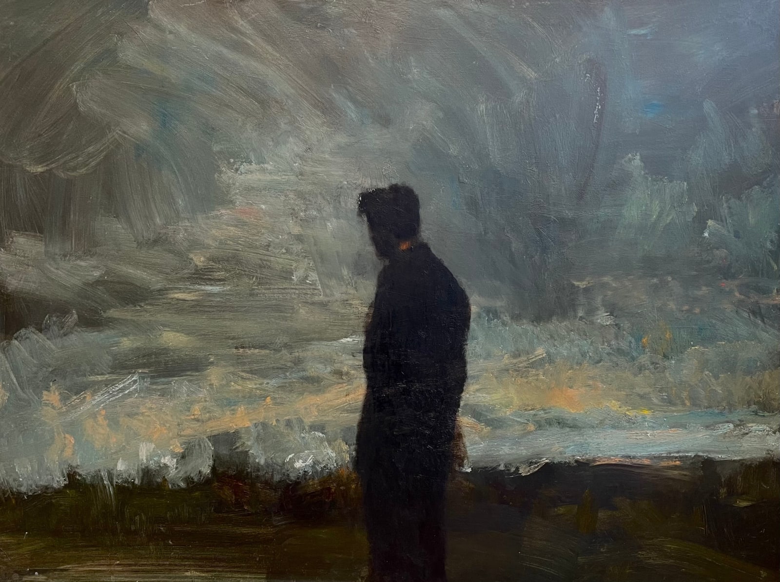 Anne Magill, Out in the Storm, 2023 | John Martin Gallery