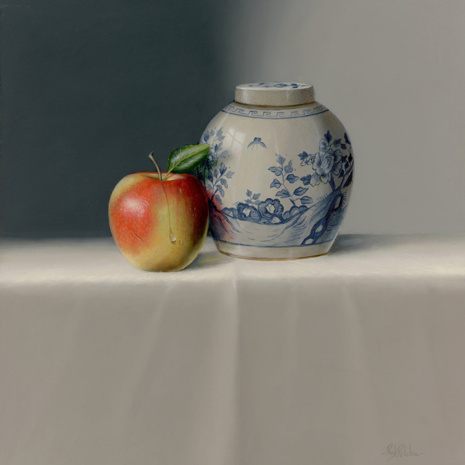 Rob Ritchie, Apple and ginger jar | John Noott Online Art Gallery