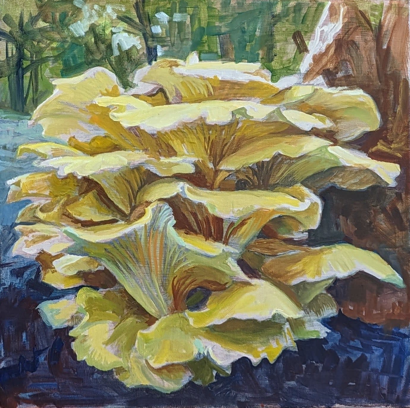 Andrea Kantrowitz, Study for Golden Oysters 2, 2023 | Kenise Barnes ...