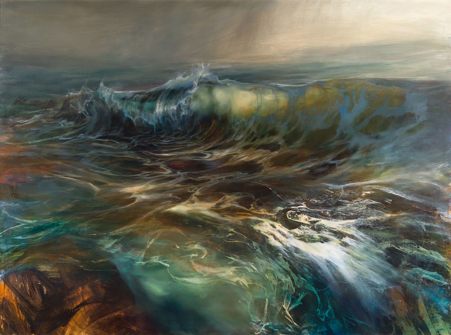 Beth Robertson Fiddes, Breaking Wave, Lewis, 2024 | Kilmorack Gallery Beth Robertson Fiddes, Breaking Wave, Lewis, 2024 | Kilmorack Gallery