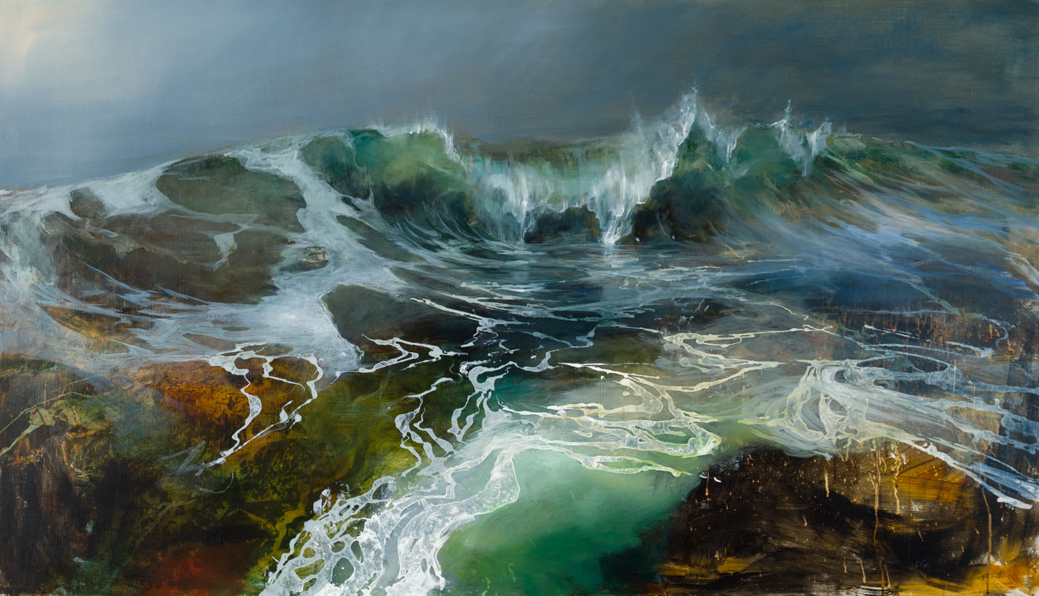 Beth Robertson Fiddes, Spring Wave, 2020 | Kilmorack Gallery Beth Robertson Fiddes, Spring Wave, 2020 | Kilmorack Gallery