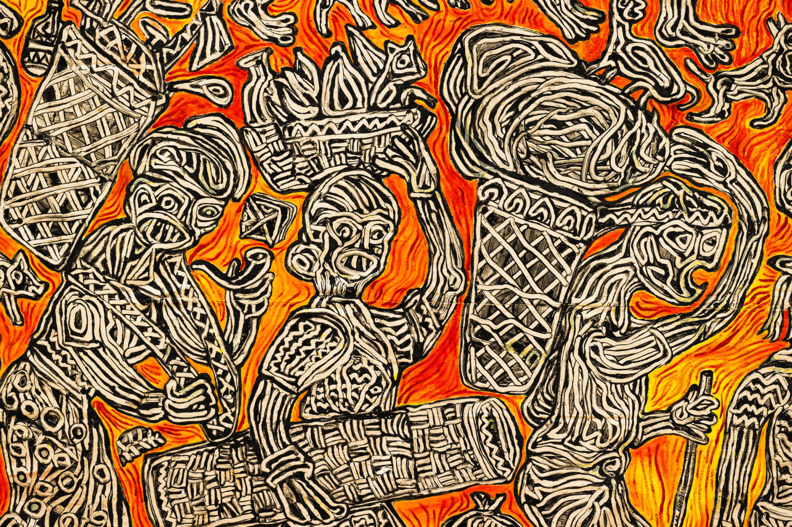 Htein Lin, Echoes of Strife 4, 2024 | K&L Museum