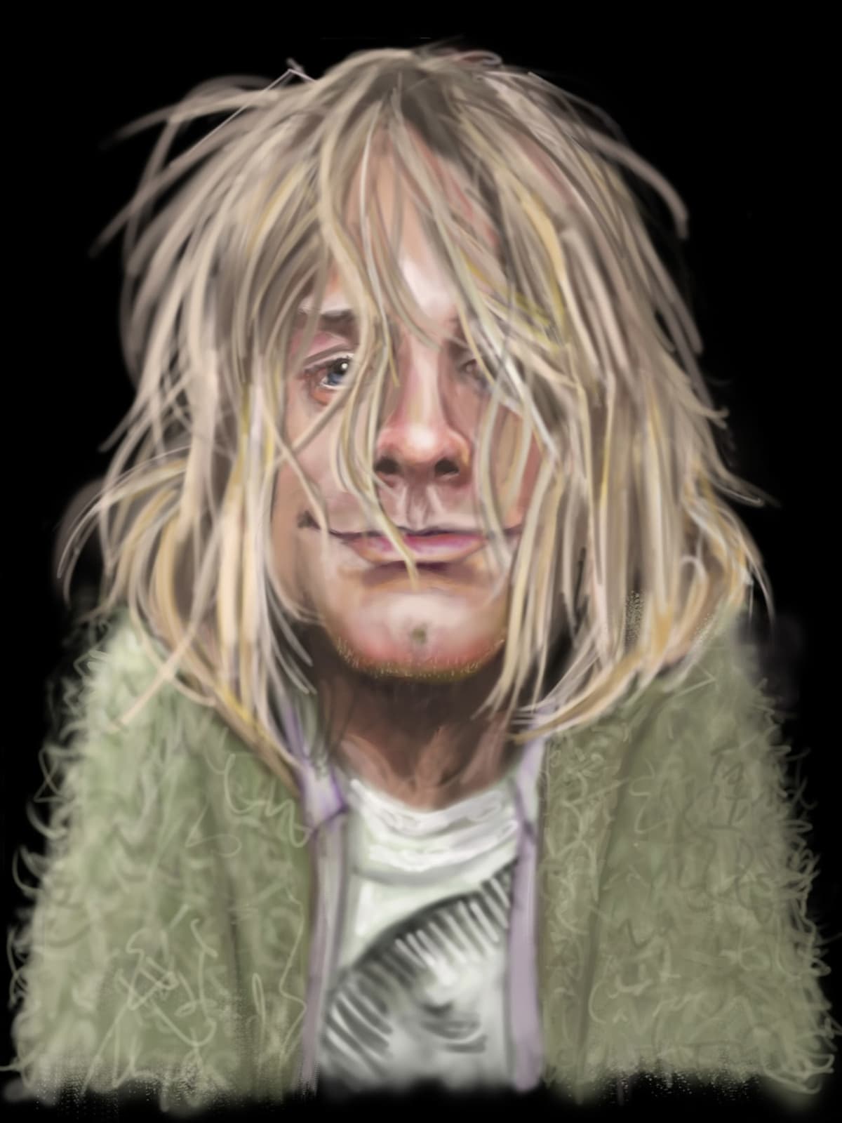 Kevin Nealon, Kurt Cobain, 2022 | Choice Contemporary Fine Art Gallery