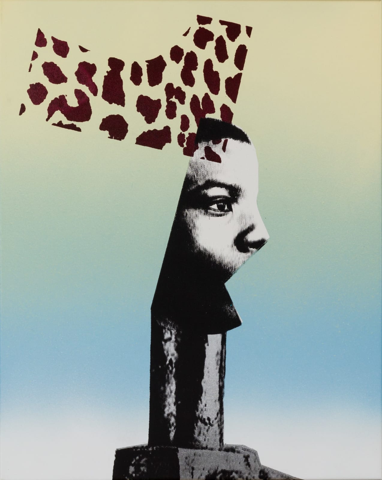 Raphael Barontini, The scream, 2020 | Mariane Ibrahim Gallery