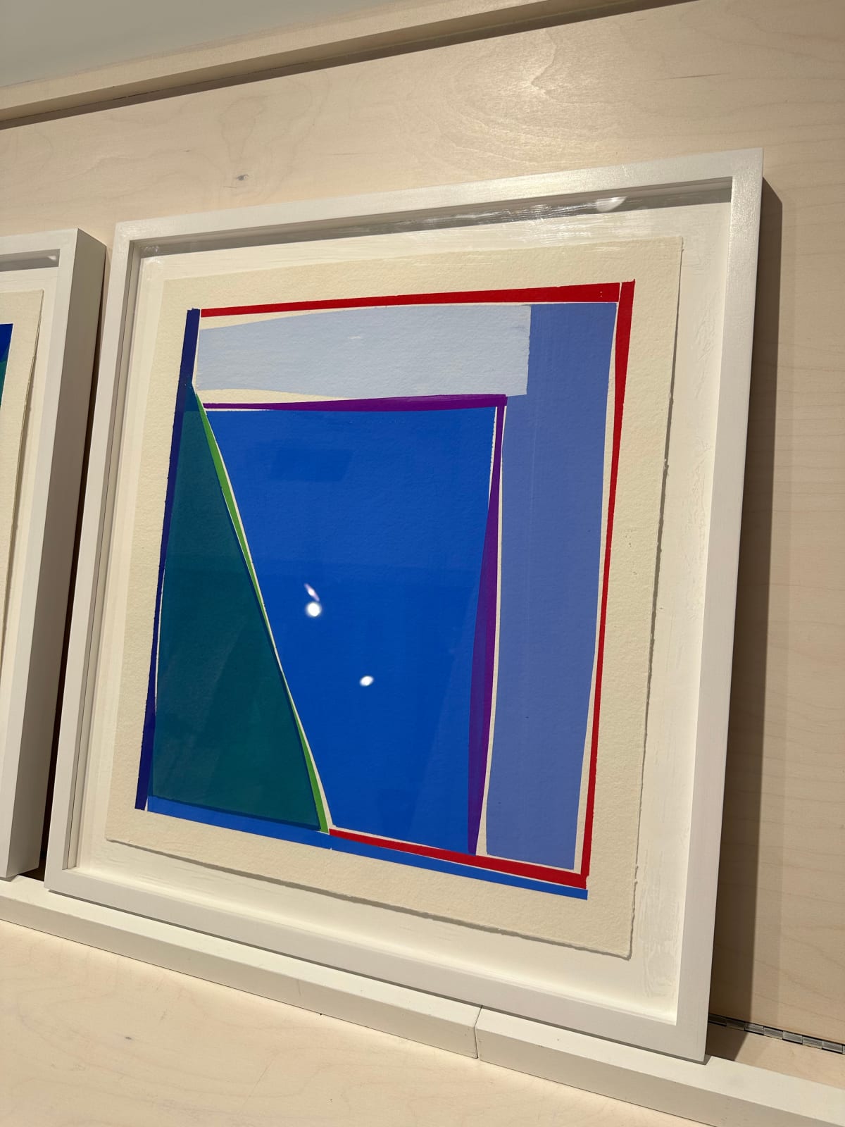 Joanne Freeman, Squares and Strokes 5, 2022 | Markel Fine Arts