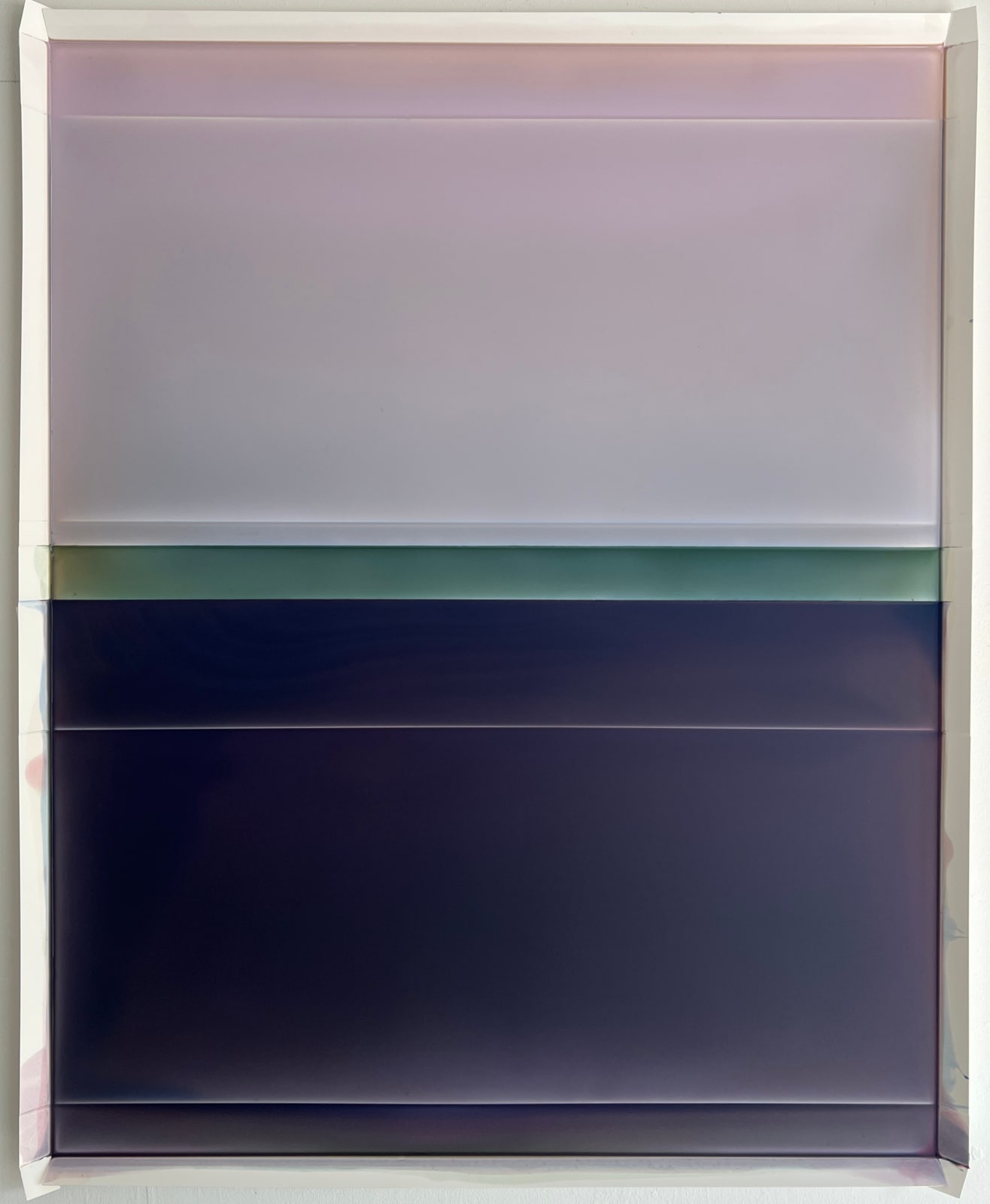 Susan English, Cascading Folds (with footer) No.50, 2024 | Markel Fine Arts