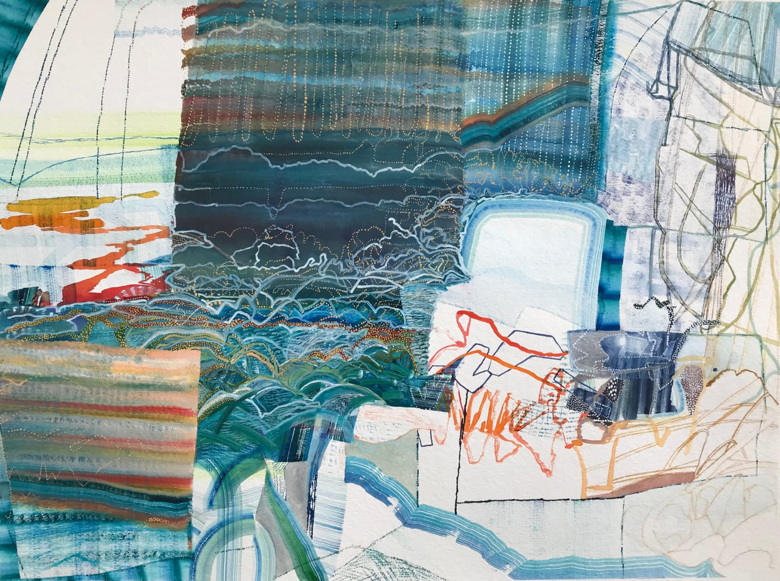 Josette Urso, Tiger Moon, 2018 | Markel Fine Arts