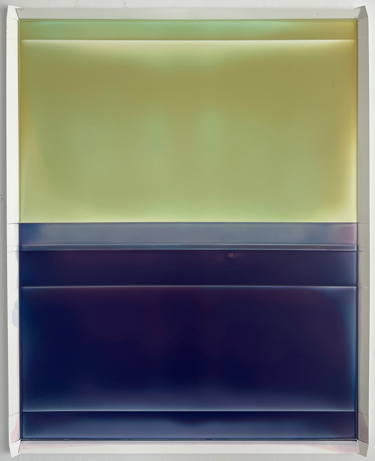 Susan English, Cascading Folds (with footer) No. 69, 2025 | Markel Fine ...