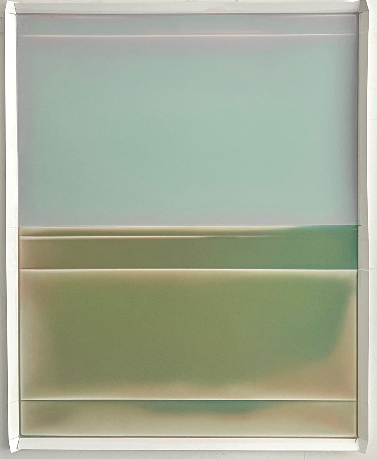 Susan English, Cascading Folds (with footer) No.38, 2023 | Markel Fine Arts