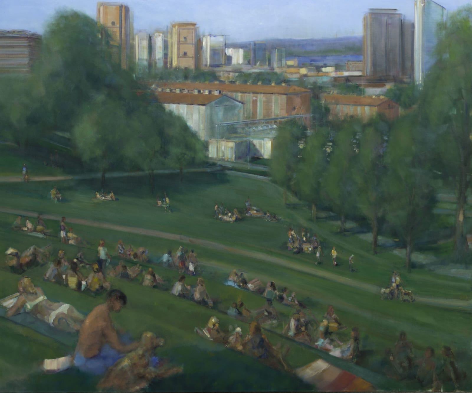 Simon Nicholas, Park I | Maybaum Gallery