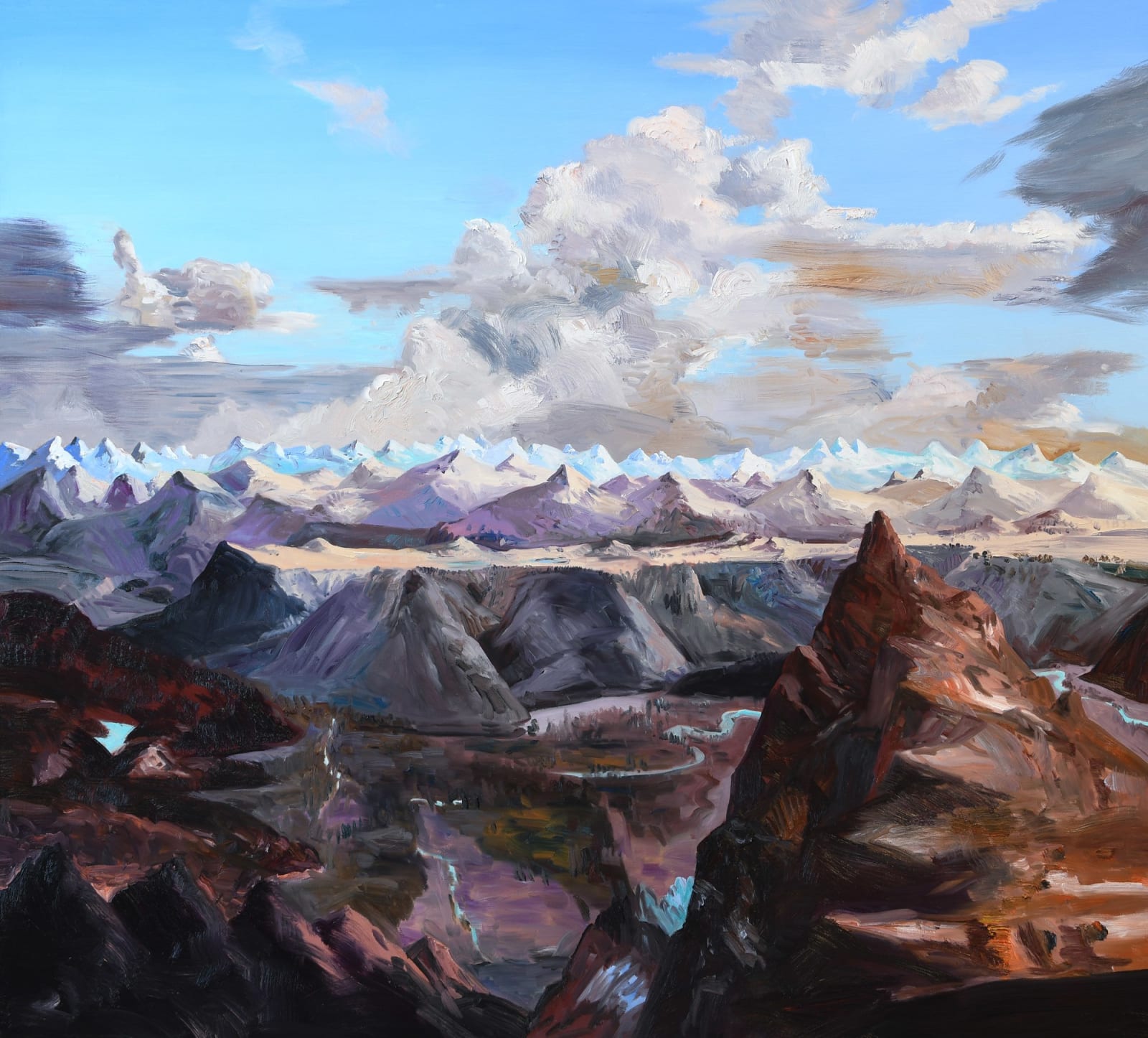 John Hartman, The Purcells and the Rockies From the Selkirks, 2024 ...